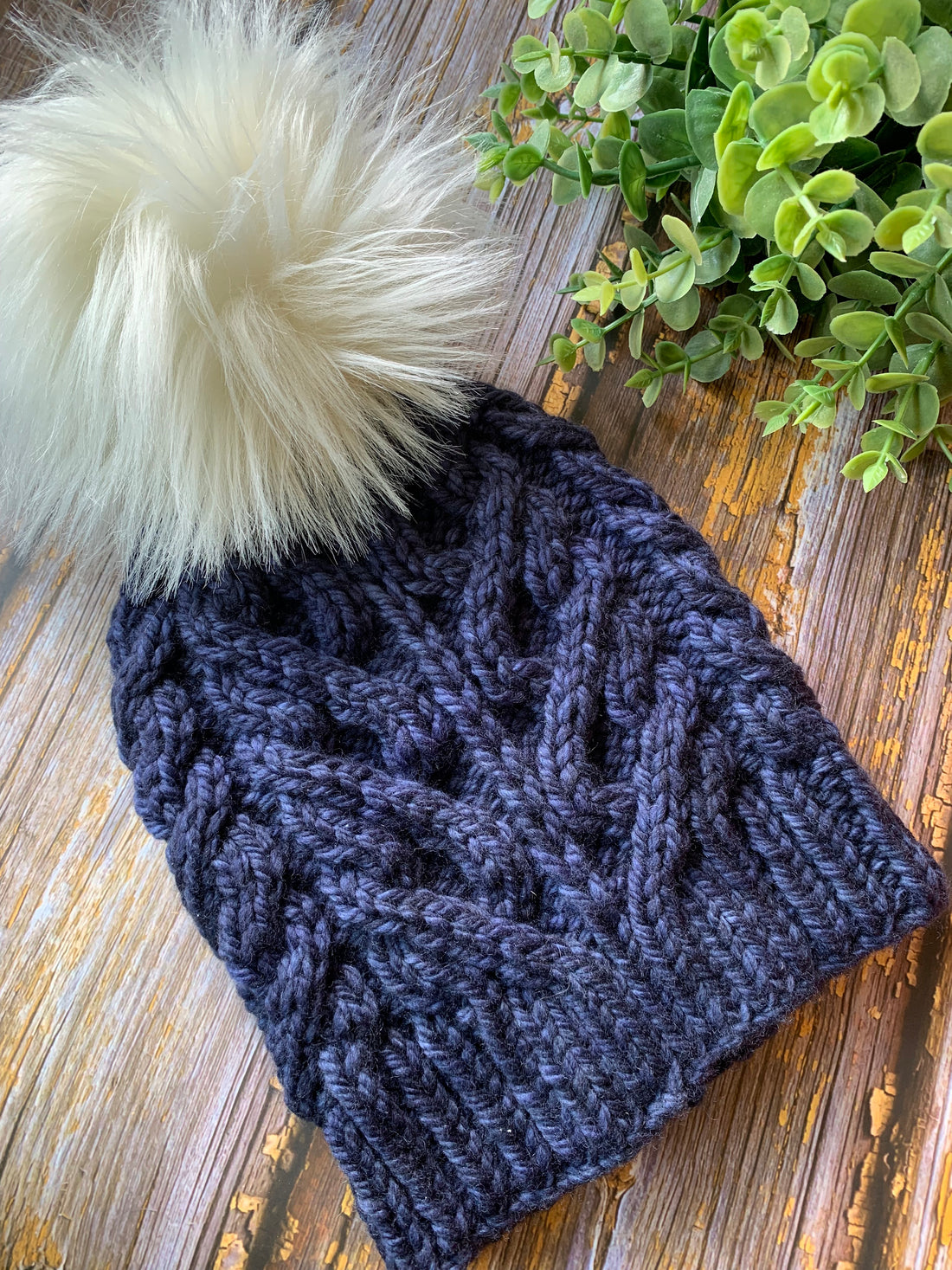 PATTERN ONLY - Winding Vine Beanie - A PDF Knit Hat Pattern - Sweet Pe ...